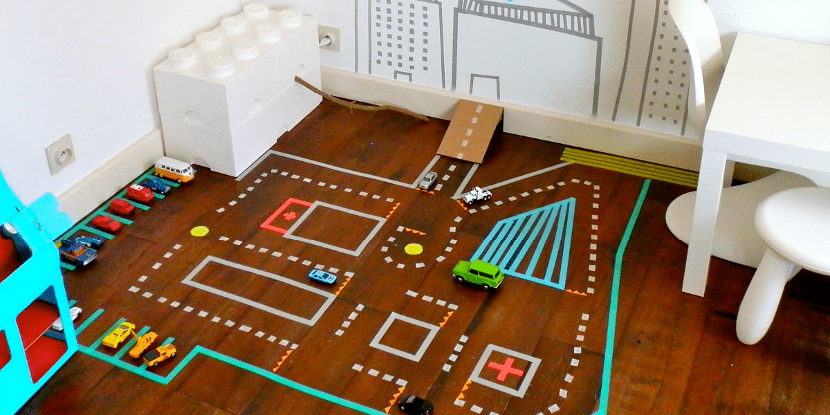 14 Genius Ways to Entertain Your Kids with Tape - Kidsguide