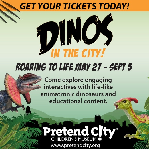 Dino in the City Kidsguide web ads 250 x 250 news - Kidsguide