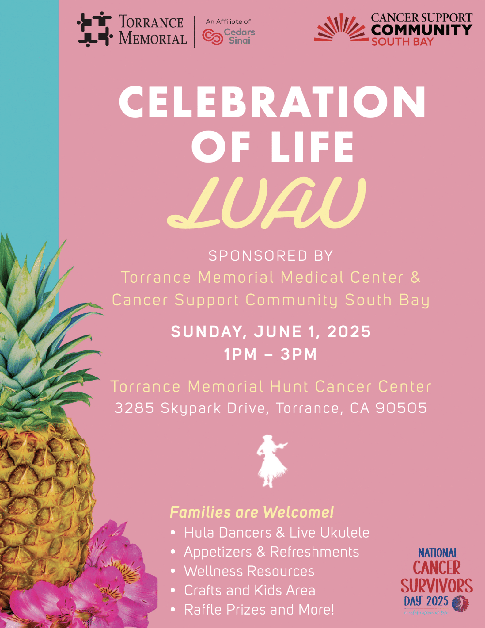 Celebration of Life Luau at Torrance Memorial Hunt Cancer Center ...